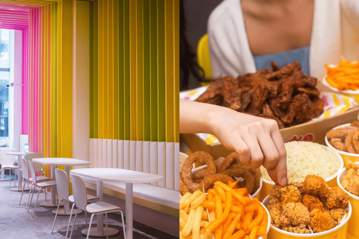 This New Instagrammable Fried Chicken Café Is The Ultimate Food Porn
