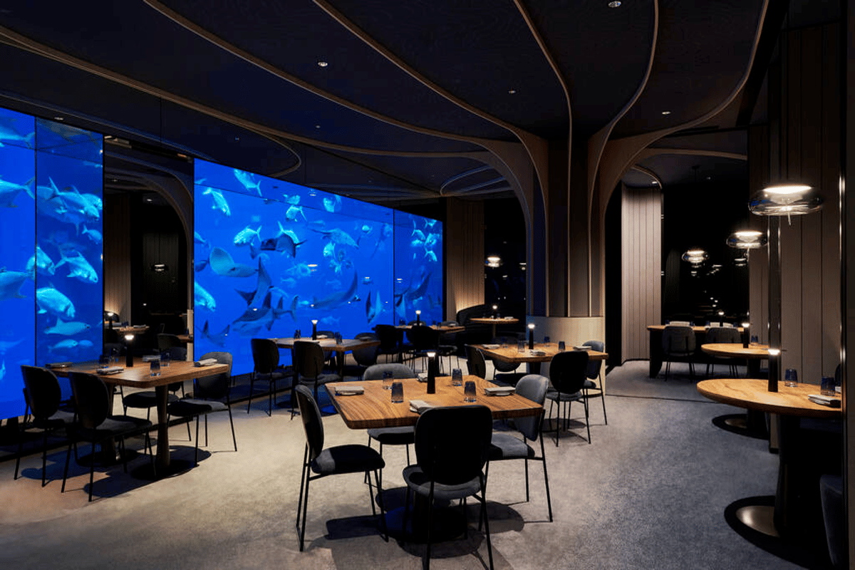 Singapore's Only Underwater Dining Venue Reopens With Celeb Chef