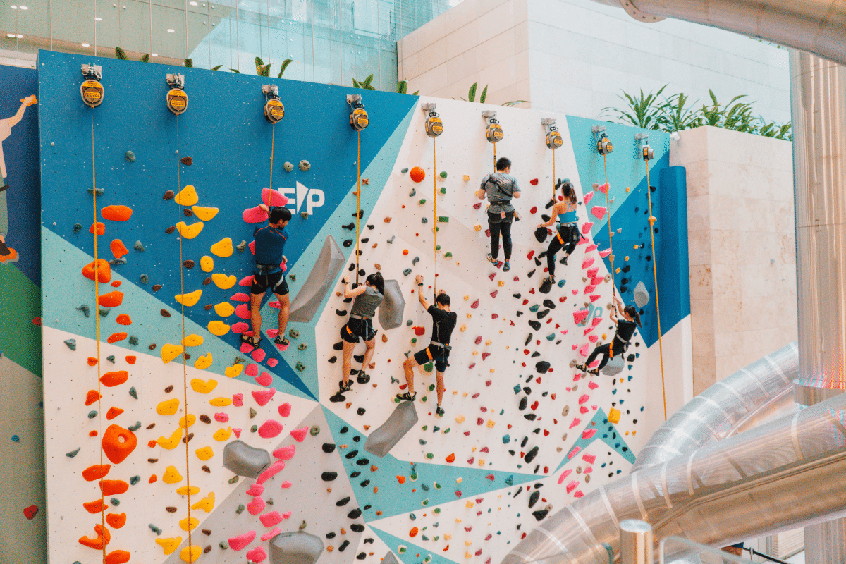 First Sports Climbing Attraction Opens At Changi Airport This Weekend