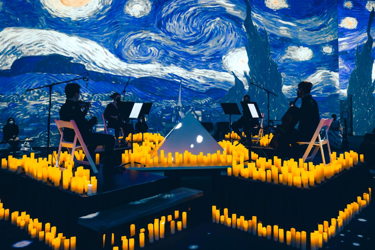 Hear The Music Of Anime At The Van Gogh Experience