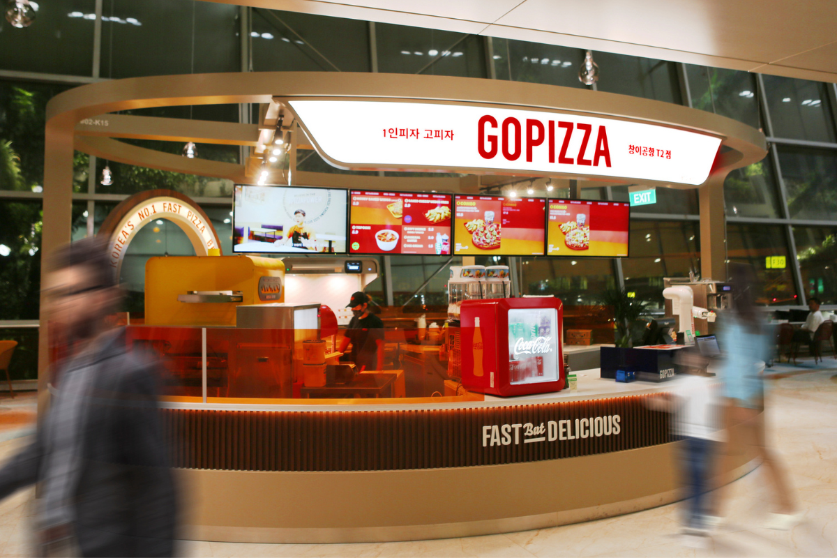 Korea's No.1 Pizza GOPIZZA Opens At Changi Airport Singapore
