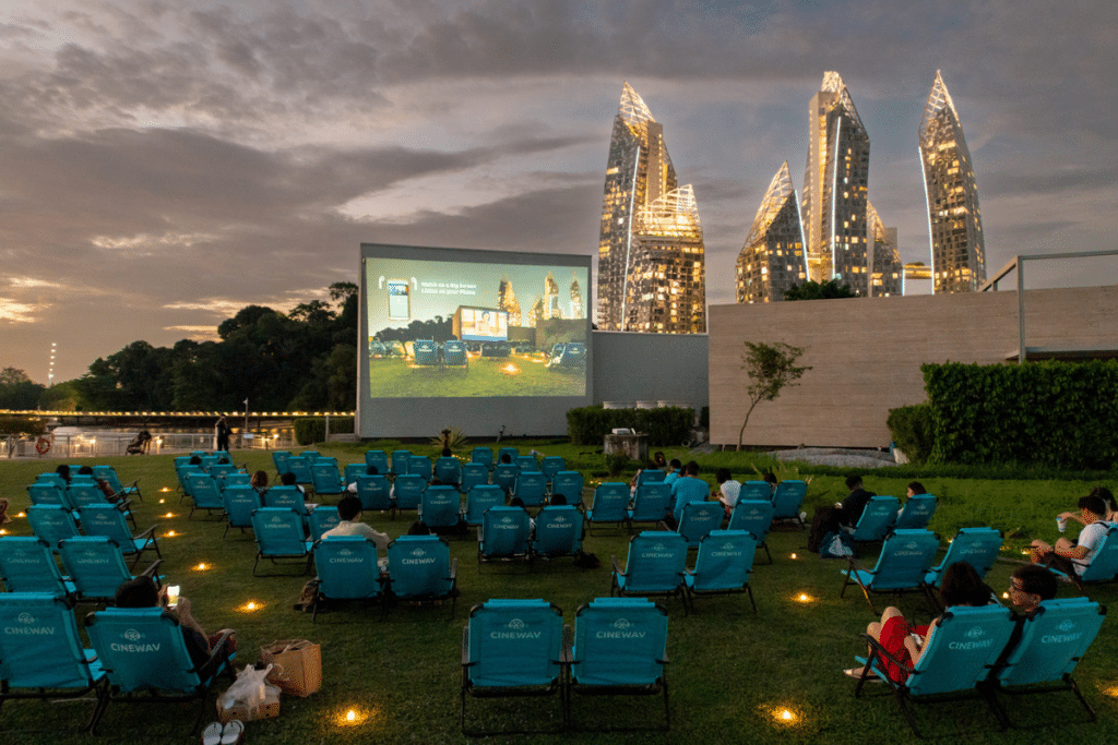 Nightflix Somerset: New Free Outdoor Movie Screenings Singapore