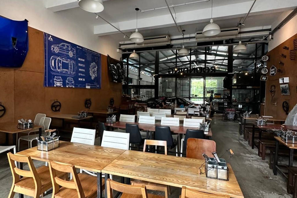 Rounding Is The Largest Car Cafe And Bistro In Singapore
