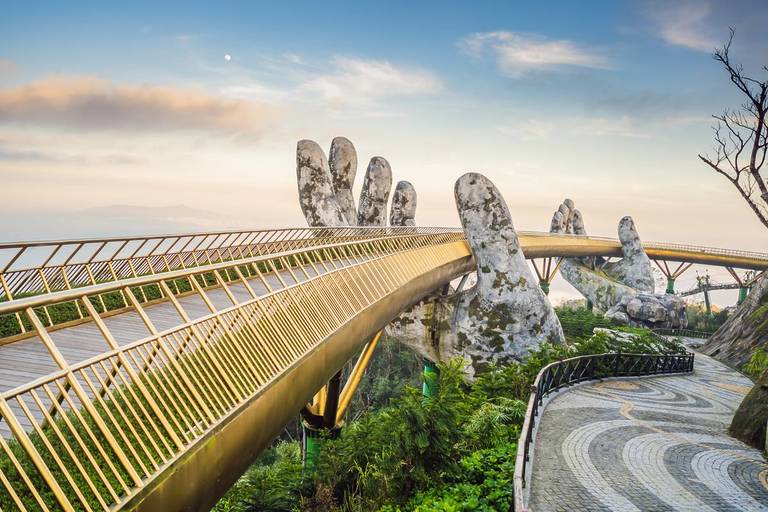 Golden Hands Bridge: A Guide To The World's Most Striking Bridge