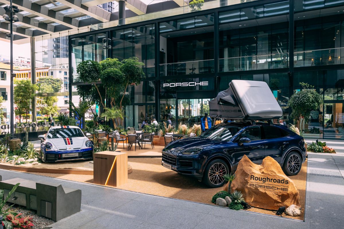 See A New Porsche SUV Double Into A Cosy Camper In Singapore
