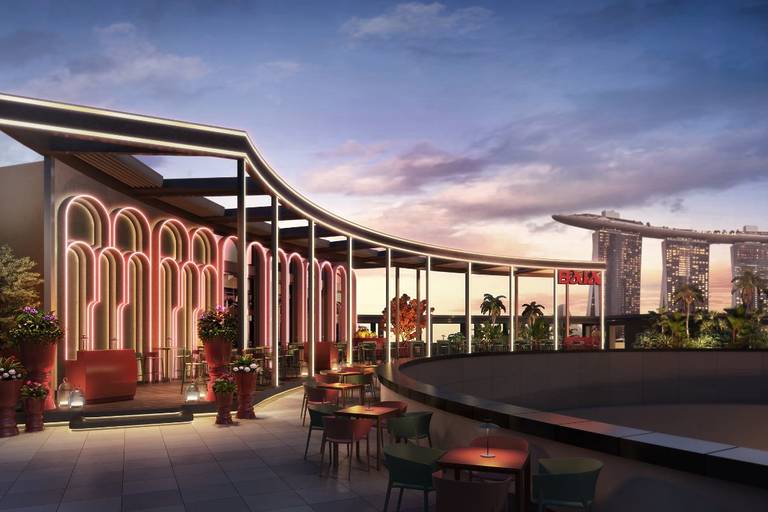 Baia Singapore : Stylish New Rooftop Bar Opens At Esplanade