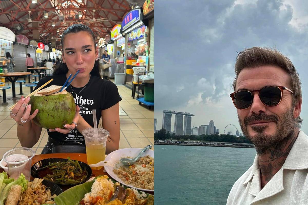 Celebrity Sightings : These Celebrities Were Spotted In Singapore