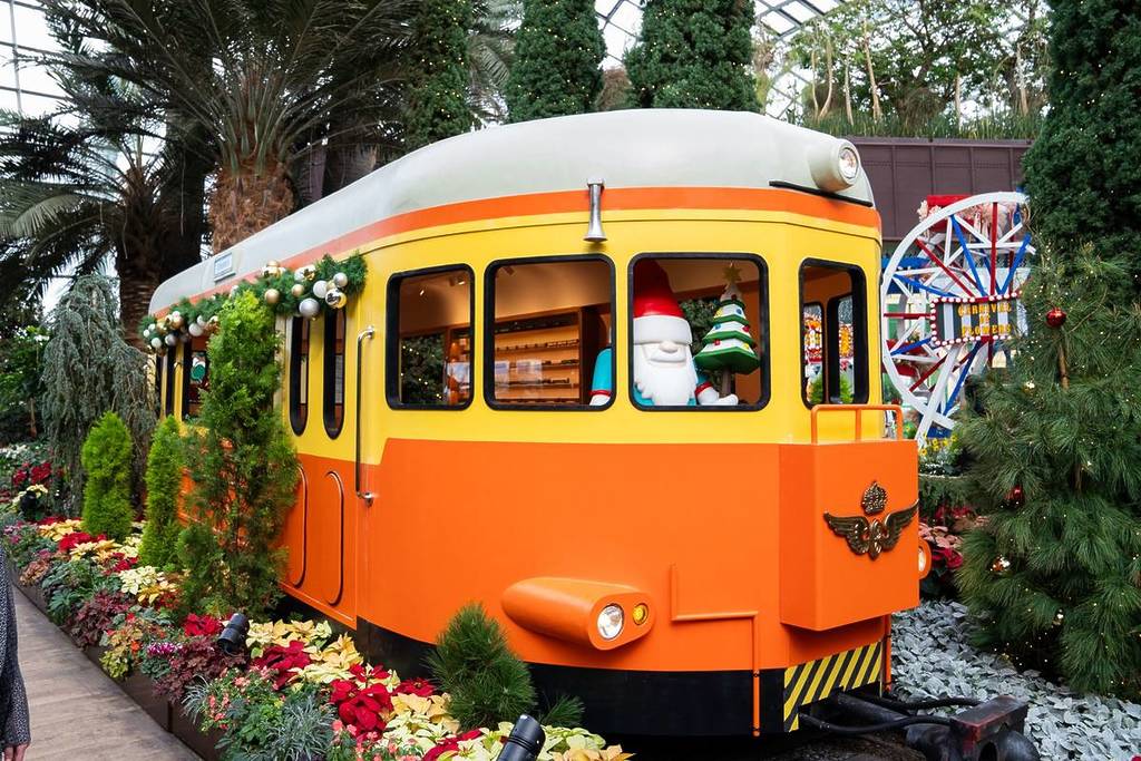 First-Ever Christmas Train Show Launches In Singapore