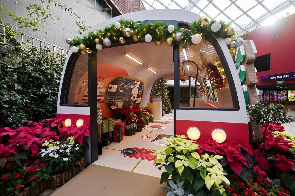 First-Ever Christmas Train Show Launches In Singapore