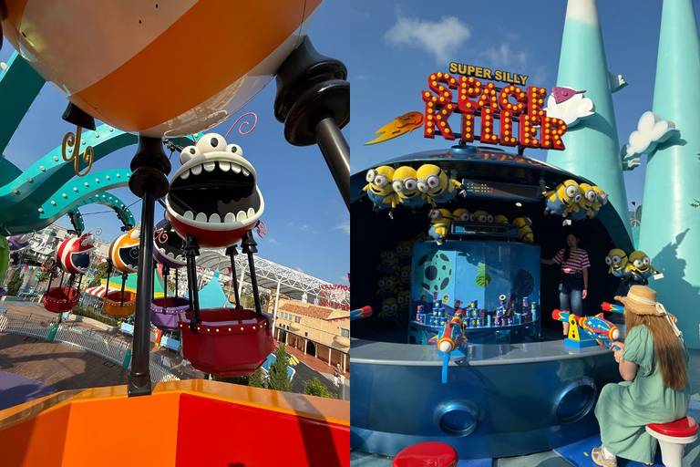 Minion Land Opens In Singapore With Themed Rides & More Fun