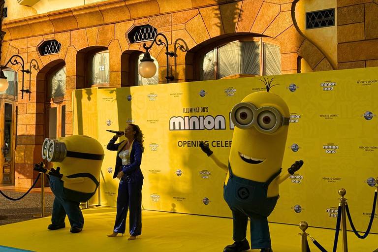 Minion Land Opens In Singapore With Themed Rides & More Fun