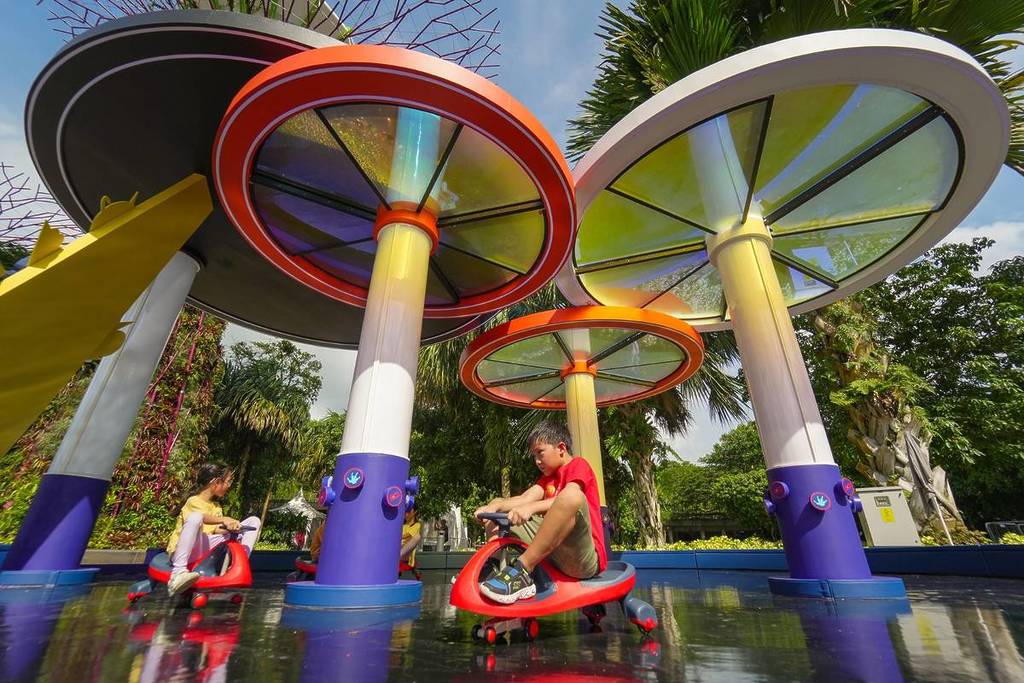 Experience Stitch Themed Attractions At Supertree Grove