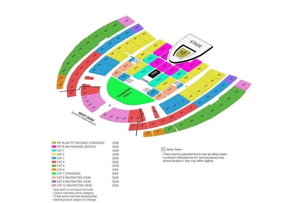 Blackpink Singapore Tickets And Seating Plan Guide 2025