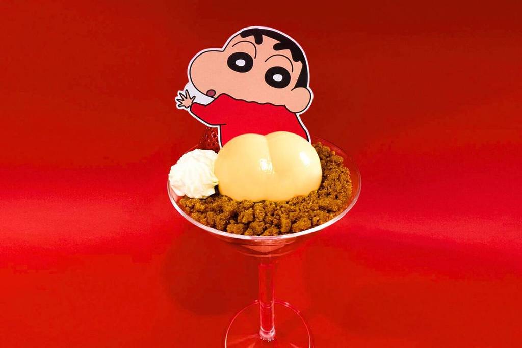 Naughty Shinchan Cafe With Butt-Themed Food Opens Singapore