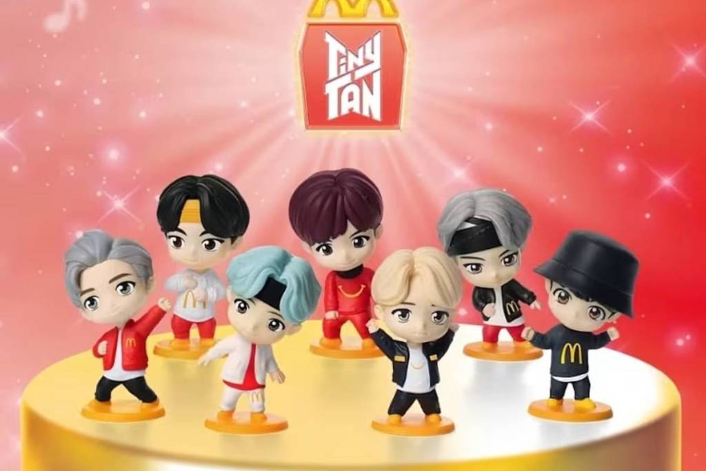 McDonald's Singapore BTS TinyTAN Happy Meal Toys 2025