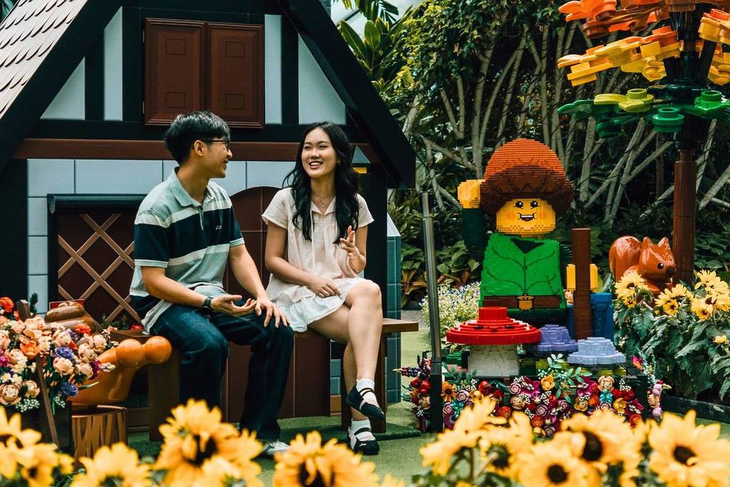 Southeast Asia's Largest LEGO Garden Opens At Jewel Changi Airport