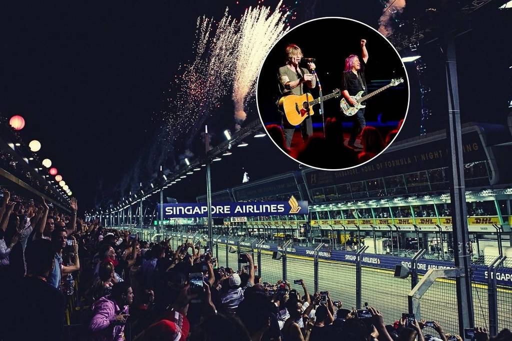 2026 Singapore Grand Prix Lineup: Mark Ronson, Goo Goo Dolls & New Stages