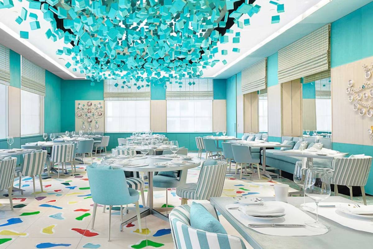 Southeast Asia's First Tiffany Blue Box Cafe Opens In Singapore