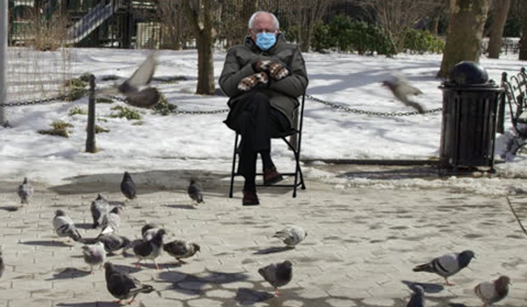 "Inauguration Meme" - the funniest pictures and Bernie Sanders' response