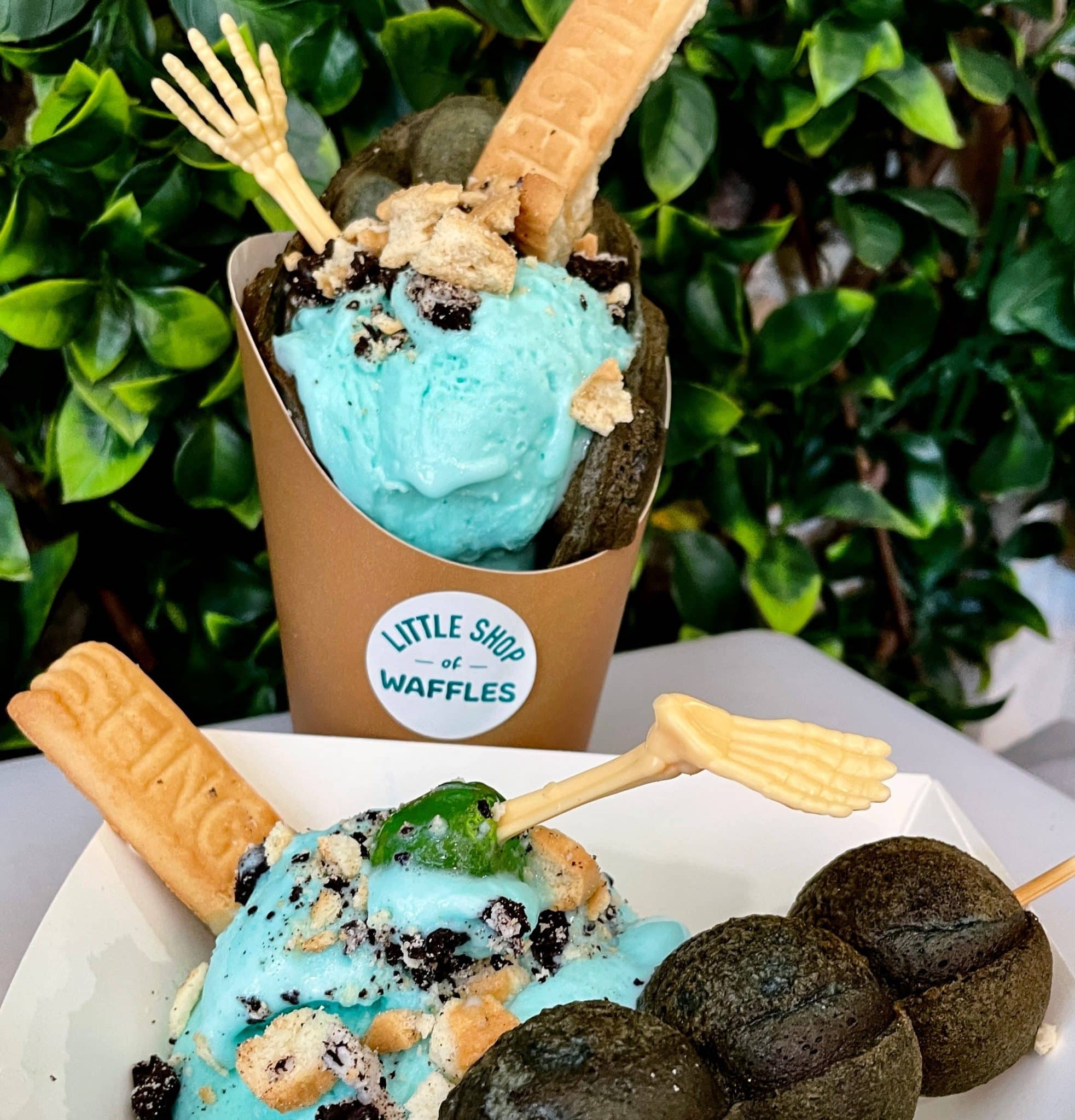 Zombie Bubble Waffle By Little Shop of Waffles - Secret Sydney