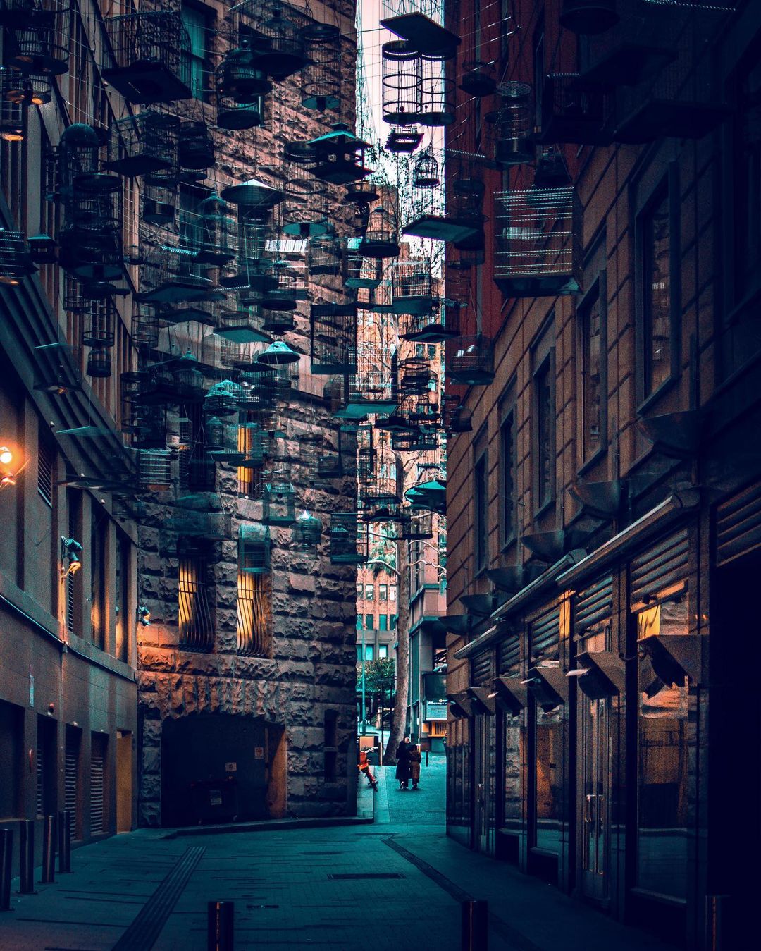 Forgotten Songs Installation: The Birdcages Of Angel Place