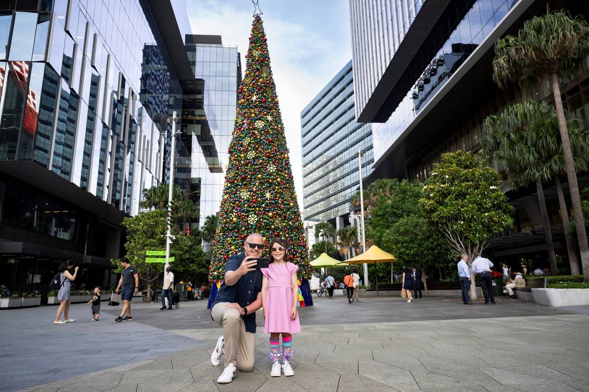 10 Enchanting Christmas Trees To See In Sydney In 2024