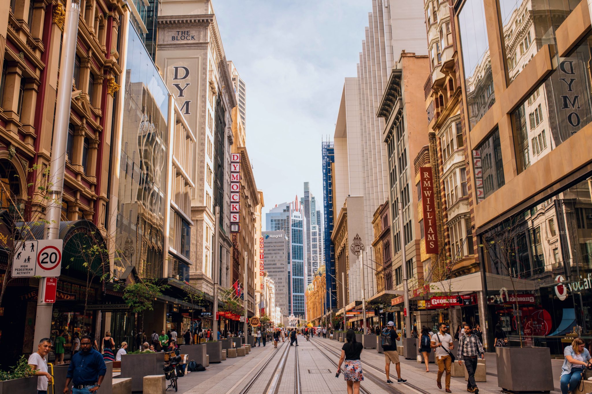 This Busy Street In Sydney's CBD Is Australia's Oldest Road