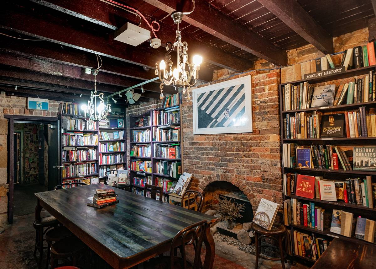 This Charming Three-Storey Cafe In Sydney Is Filled With Books