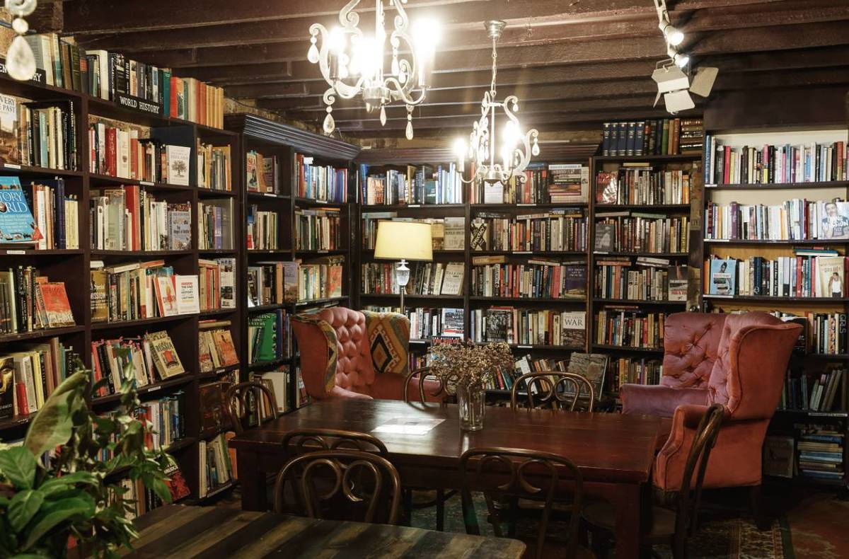 This Charming Three-Storey Cafe In Sydney Is Filled With Books