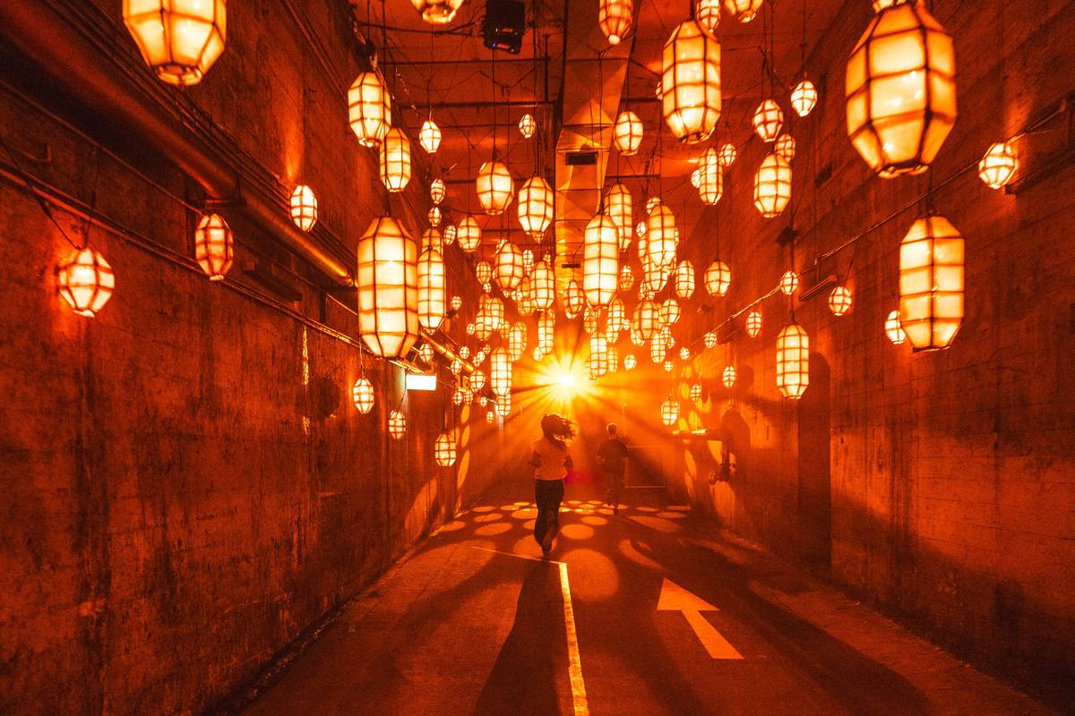 The Unused Tunnels At Wynyard Station Have Reopened For Dark Spectrum