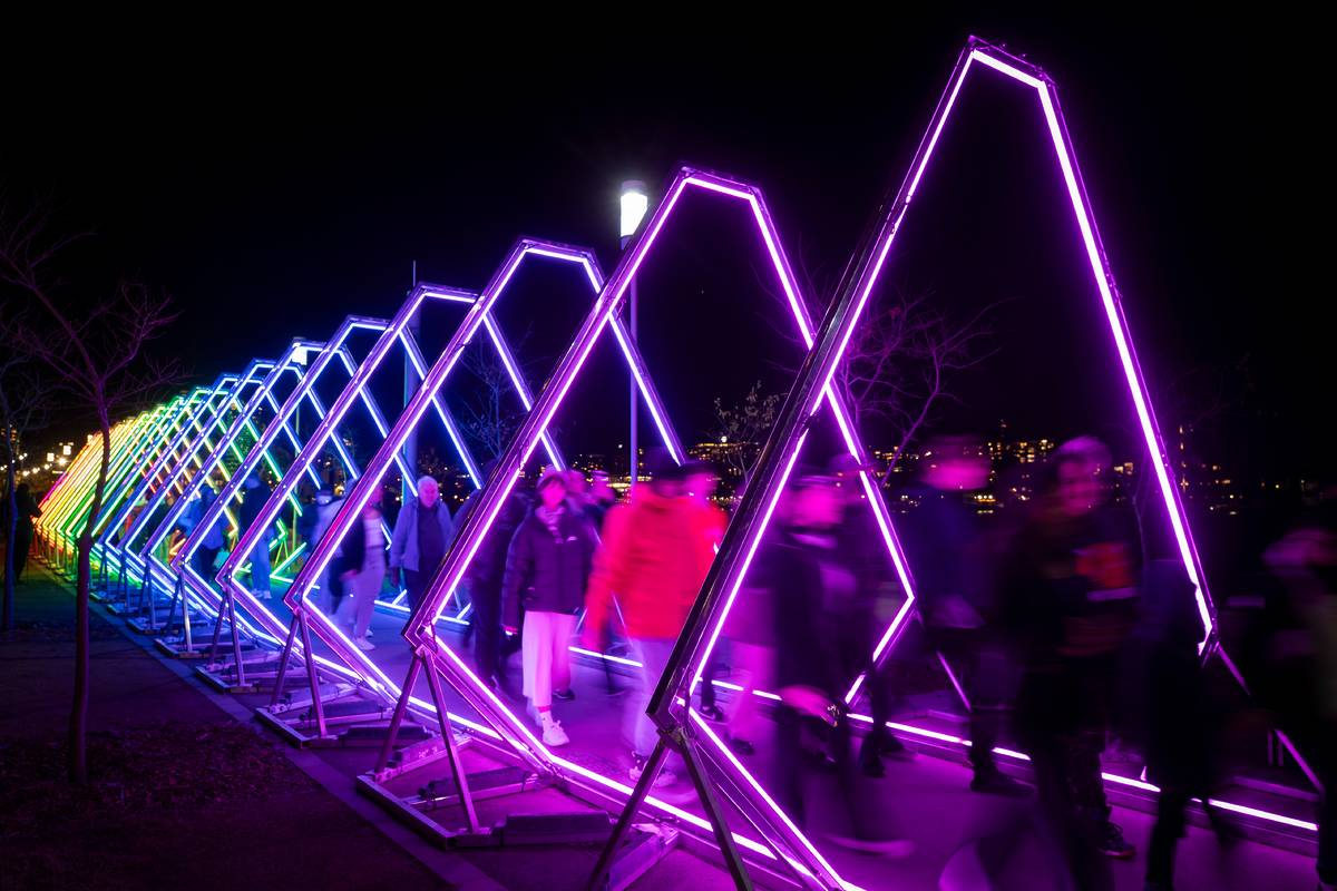 Vivid Sydney Light Walk 2024