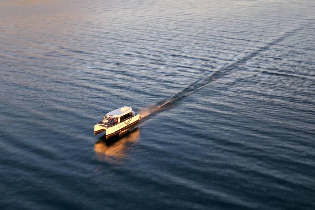 Australia's First 'Flying' Electric Ferry In Sydney For One Day Only