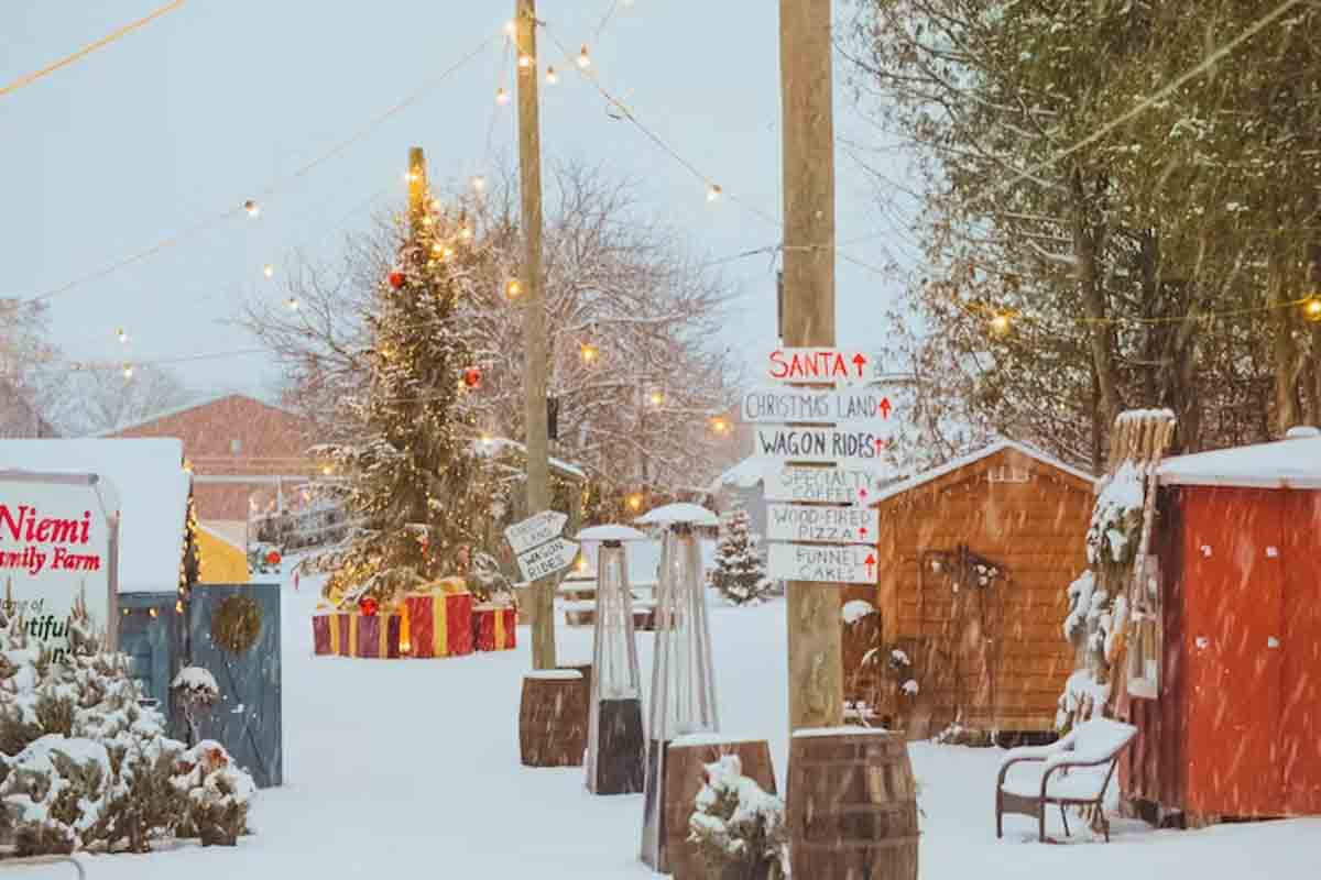 This Charming Farm Near Toronto Has Transformed Into A Christmas Wonderland