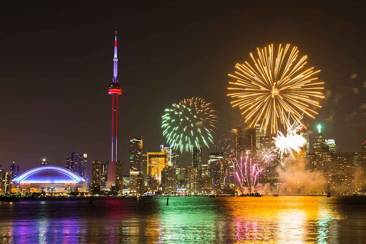 5 Places To See New Year's Eve Fireworks In And Around Toronto