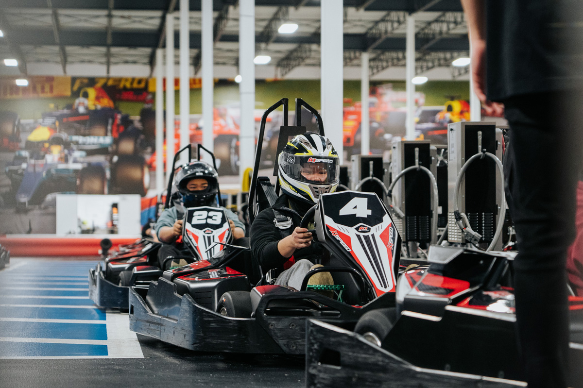 An Ontario Shopping Mall Just Opened A High-Speed Indoor Go-Kart Track