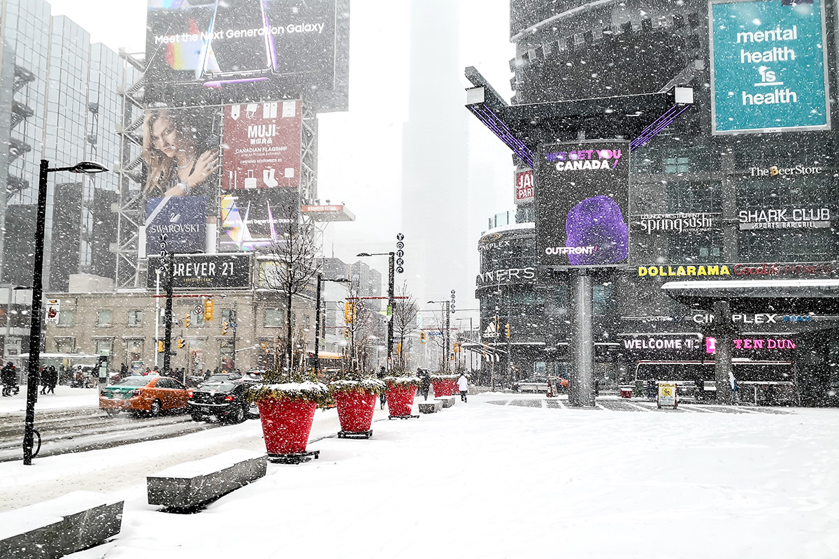 A Powerful Spring Snowstorm Is Expected To Hit Toronto This Week