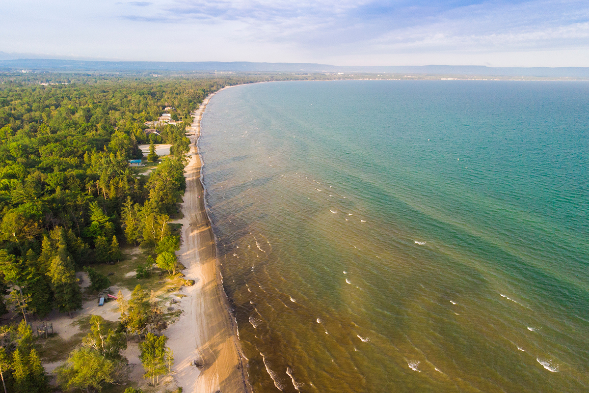 Ontario Is Home To The World's Longest Freshwater Beach