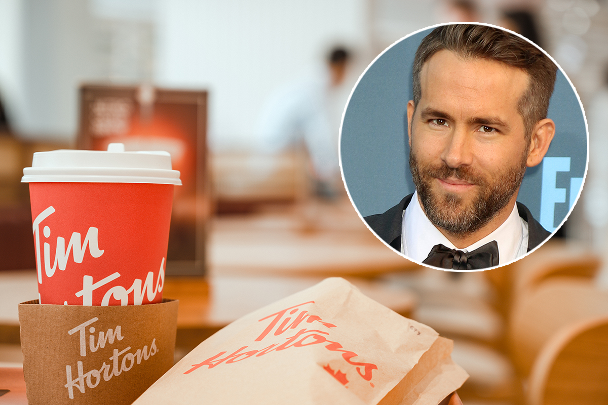 Tim Hortons And Ryan Reynolds Just Launched A New Breakfast Item In Canada