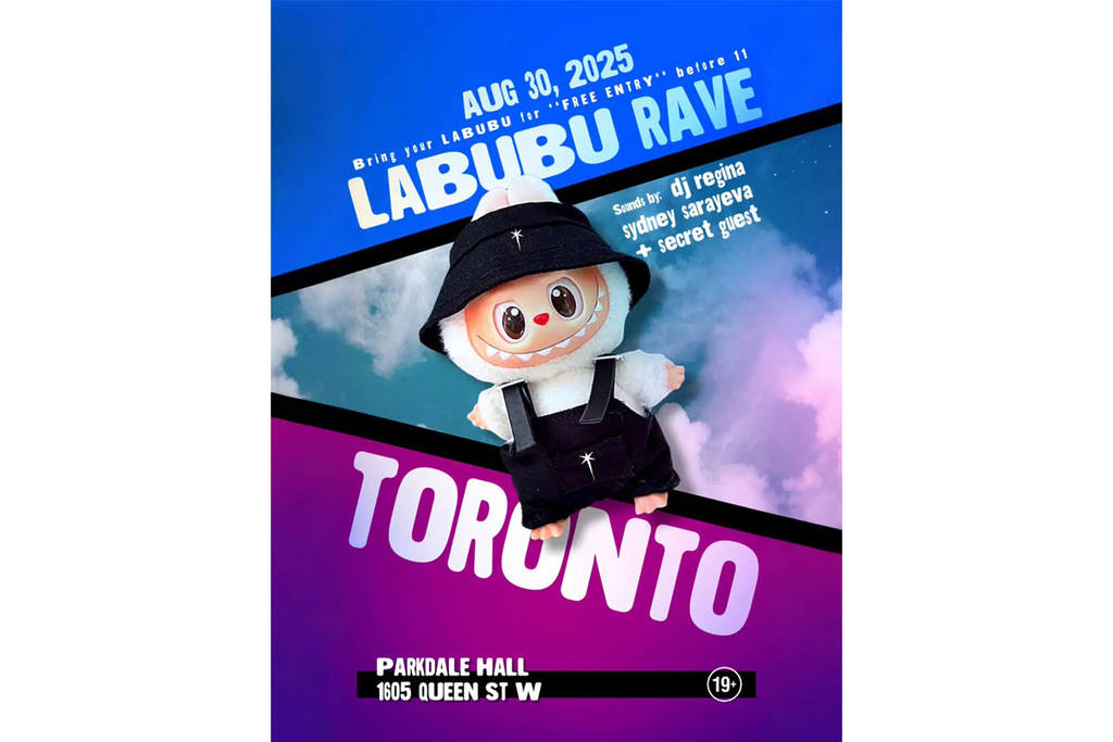 Toronto accueille ce mois-ci une rave sur le thème de Labubu