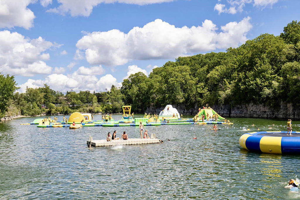 Canada's largest outdoor freshwater pool is just 2 hours from Toronto ...