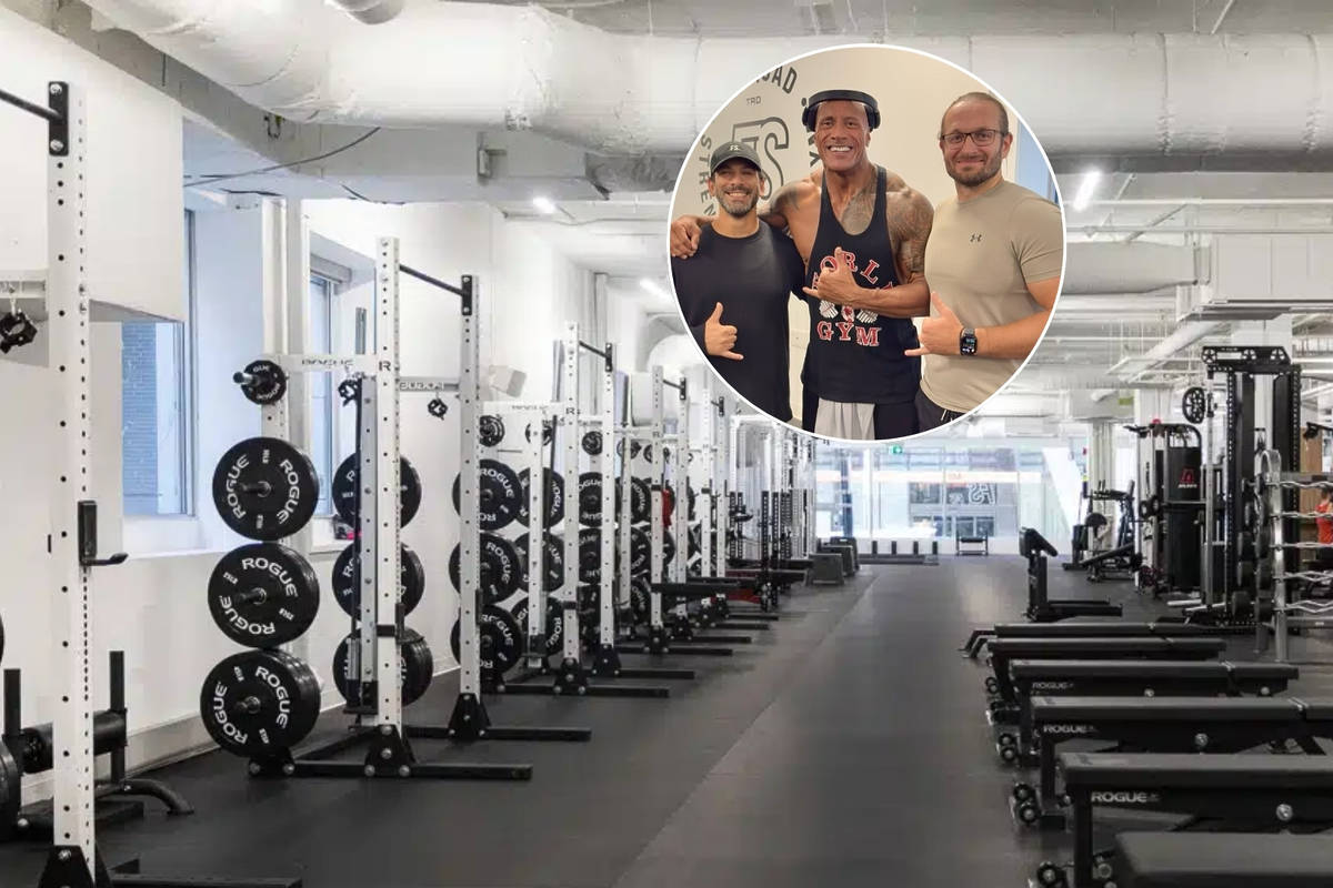 Dwayne 'The Rock' Johnson Was Just Spotted Working Out At A Toronto Gym ...