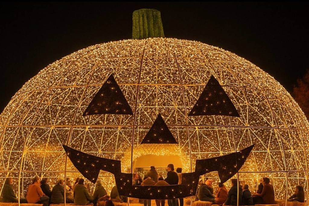 1.5 Million Lights, 15,000 Pumpkins, A Glowing Maze, Carnival Rides ...