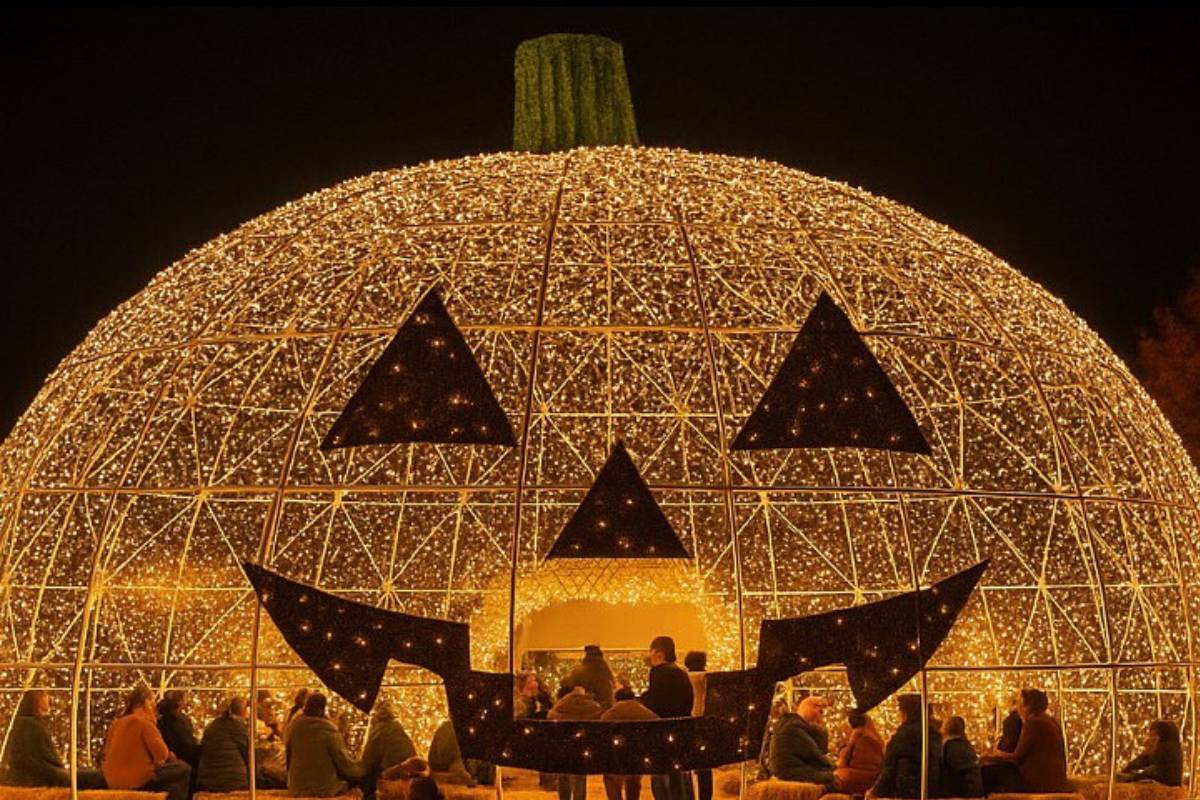 1.5 Million Lights, 15,000 Pumpkins, A Glowing Maze, Carnival Rides ...