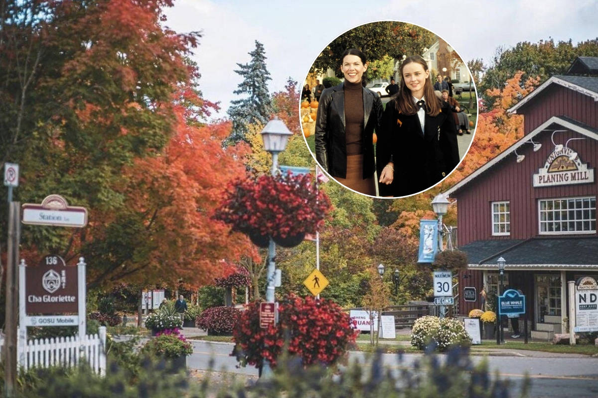 This Real-Life Gilmore Girls Town Just 40 Minutes From Toronto Is The ...