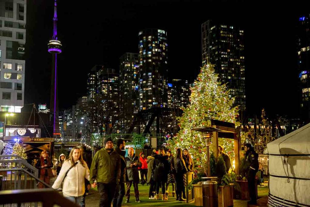 A Beloved Holiday Festival Returns To Toronto With A 120-Foot Light ...