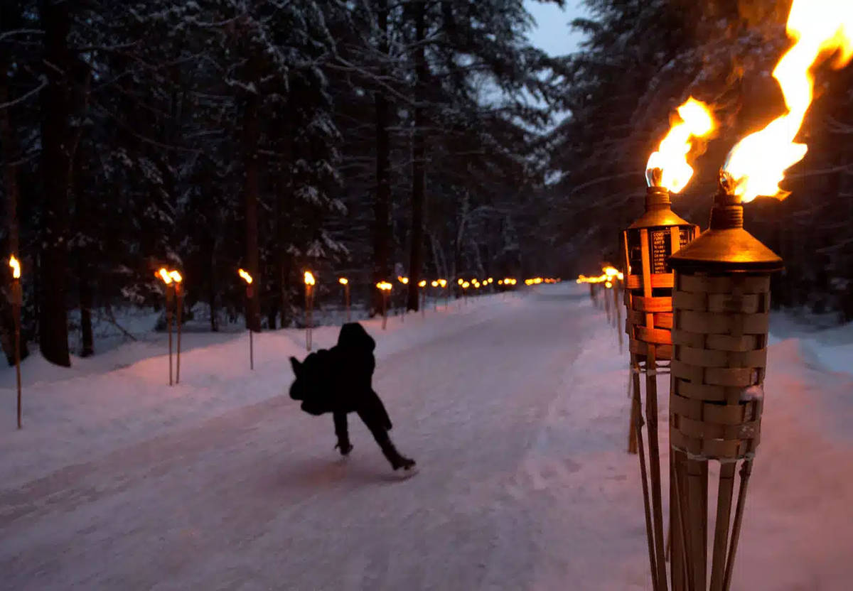 Named One Of The World’s Most Stunning Rinks, This Hidden Forest Escape ...