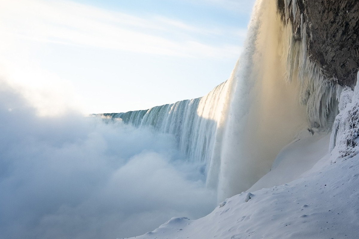 Niagara Falls Is Partially Frozen Right Now And It’s One Of The Most ...