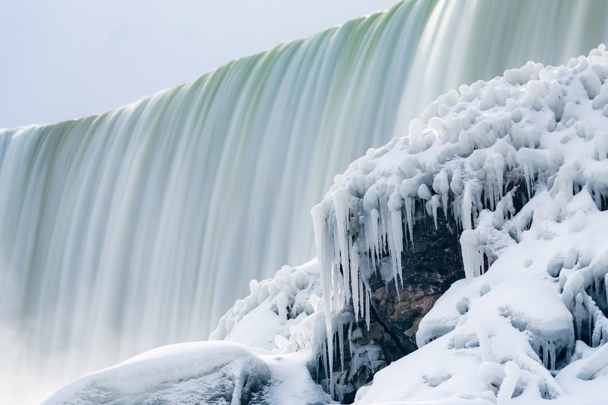 Niagara Falls Is Partially Frozen Right Now And It’s One Of The Most ...