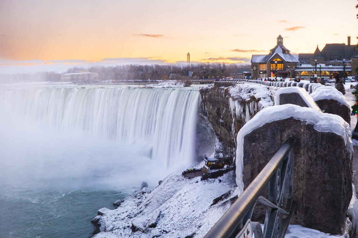 Niagara Falls Is Partially Frozen Right Now And It’s One Of The Most ...