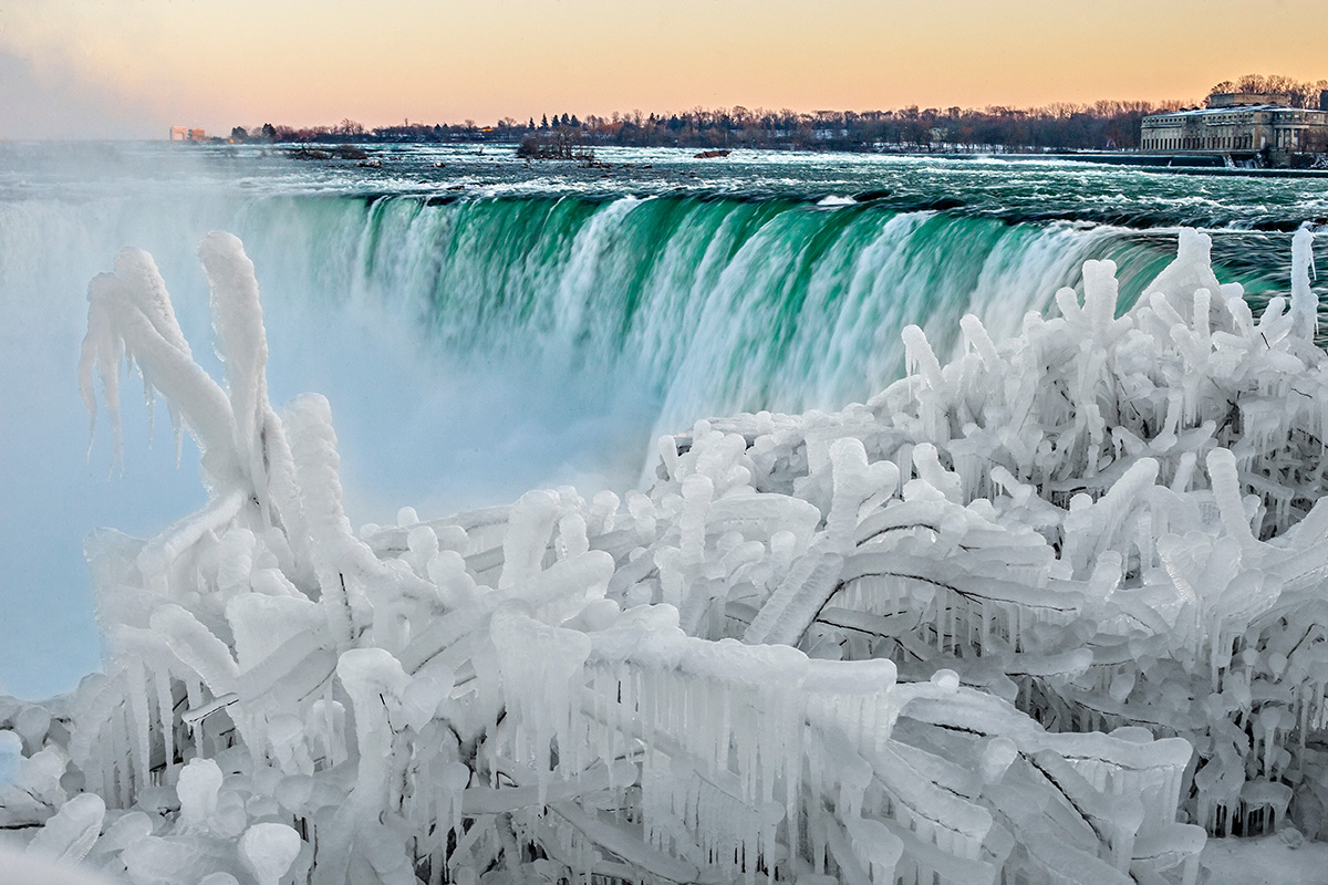 Niagara Falls Is Partially Frozen Right Now And It’s One Of The Most ...